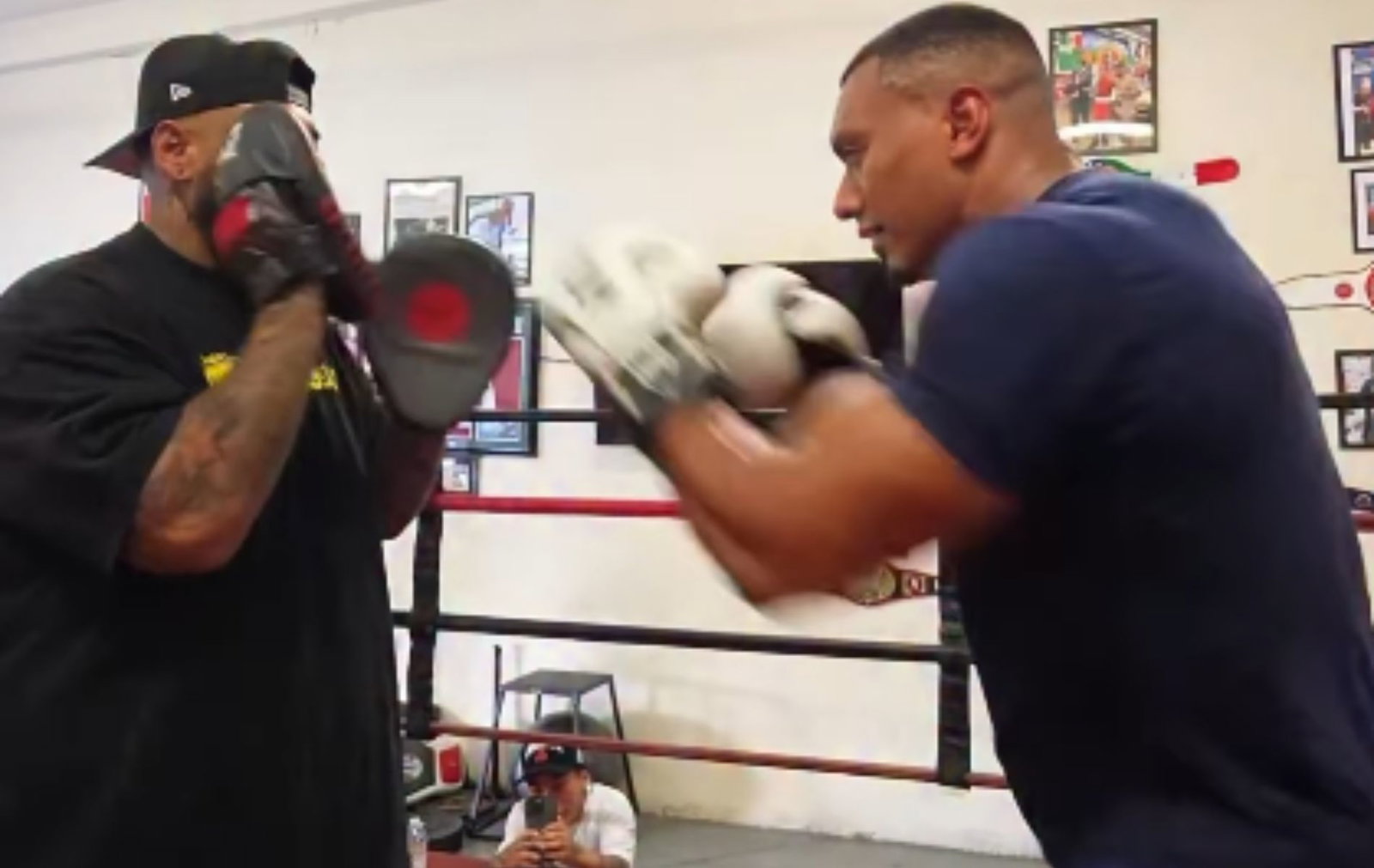 Larry Wheels Displays Boxing Skills at Gym and Earns Netizens ...